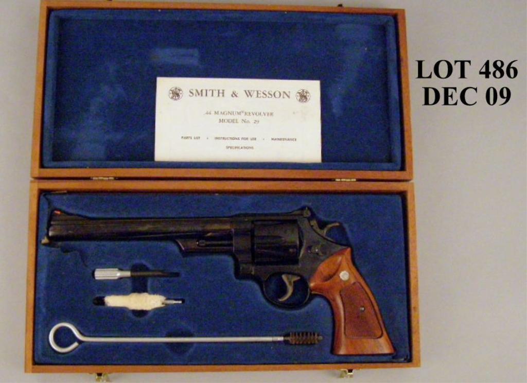 Smith & Wesson Model 29-2 Revolver .44 Mag. in factory case. #N603769 ...