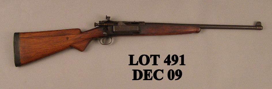 Sporterized Springfield Krag-Jorgensen Model 1898 Rifle 30-40 cal. 20.5 ...