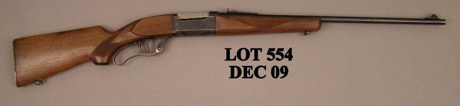 Savage Model 99 Lever-Action Rifle in .300 Savage #756834, & 5 boxes of ...