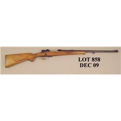 Custom Mauser left handed bolt action rifle, 8mm cal., 24” barrel ...