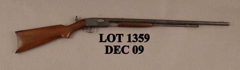 REMINGTON Model 1912, #394559, .22 cal., pump rifle, rare 24"" hexagon ...