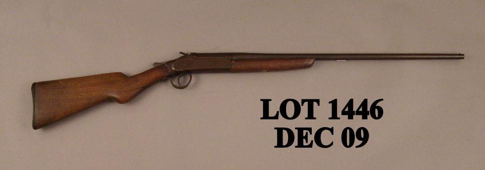 T BARKER single shot .410, # 82546D, dark brown patina finish, smooth ...