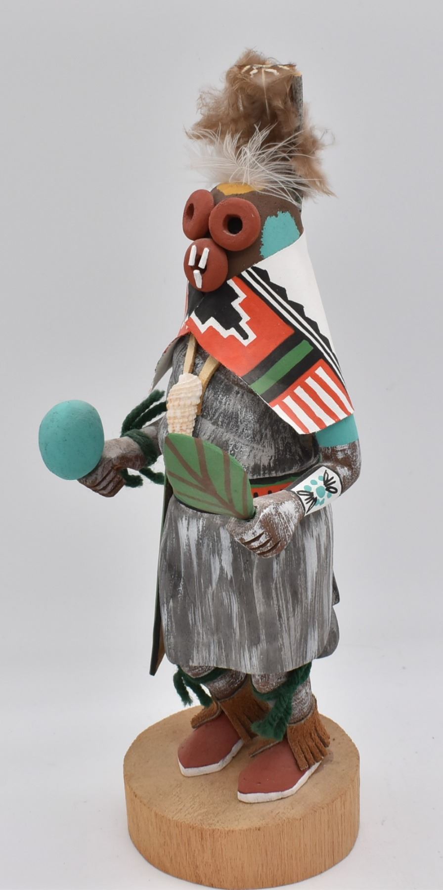 Hopi Masau'u Kachina by Art Yowytewa (1921-2006)