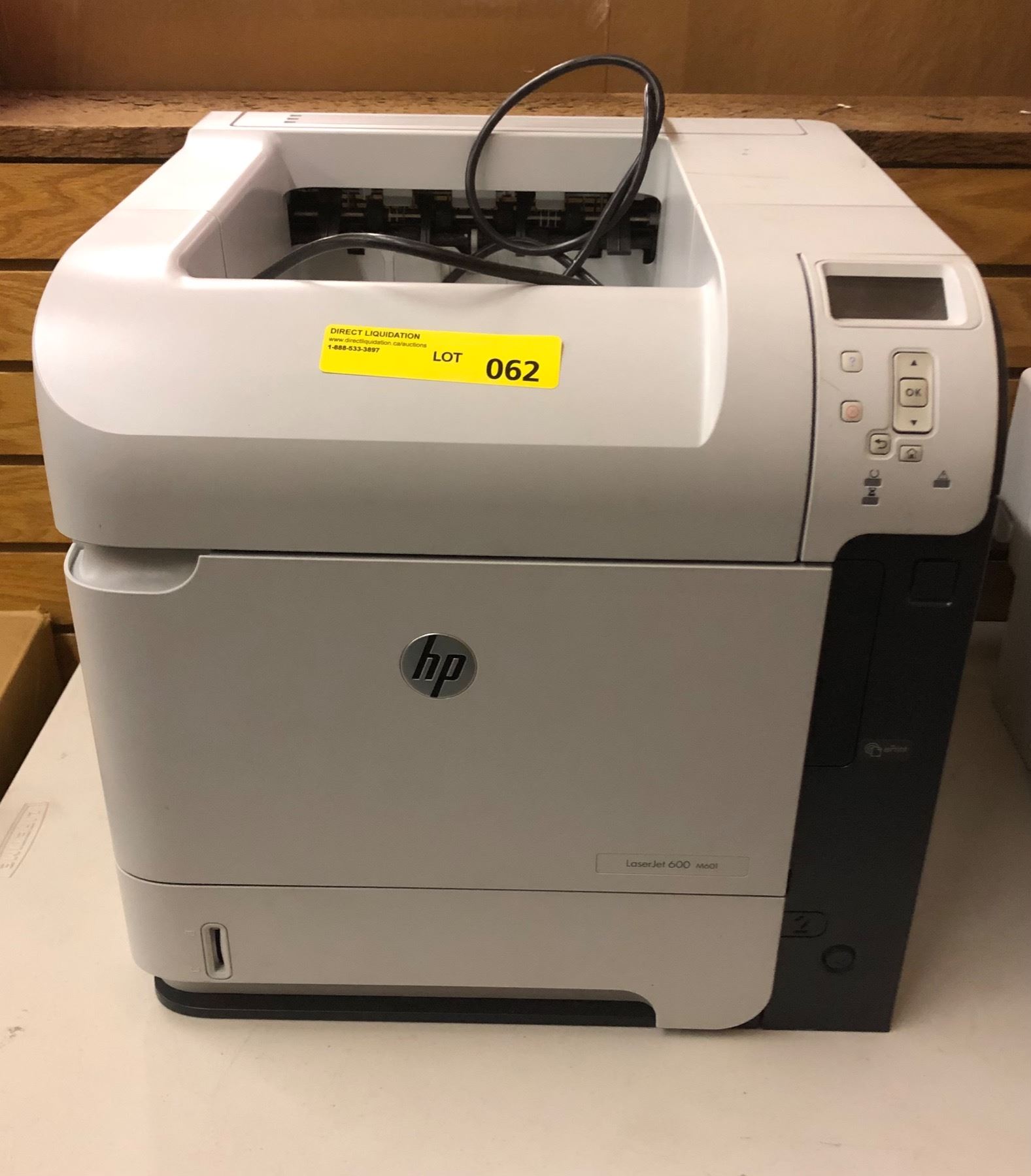 HP Laser jet 600 printer, model M601