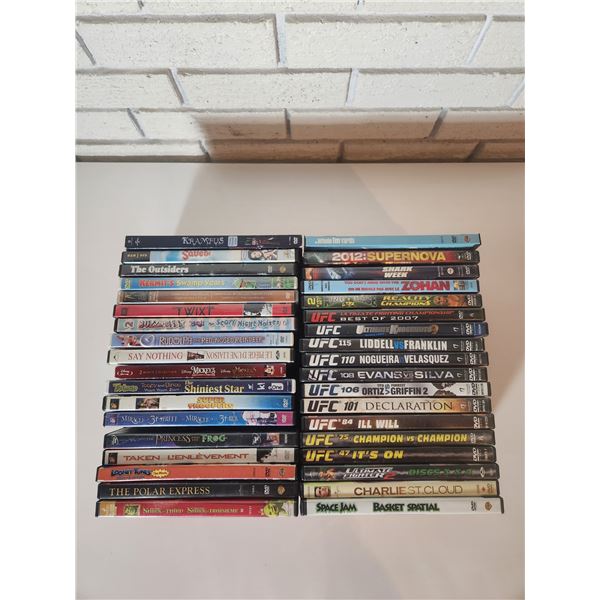 36 Dvds Co Z Auctions Yeg Inc
