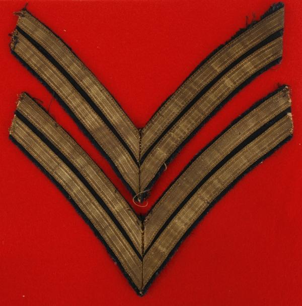 Set of Civil War Period Corporal Stripes