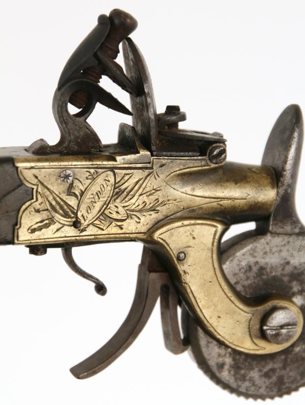 English Powder Tester-Flintlock.
