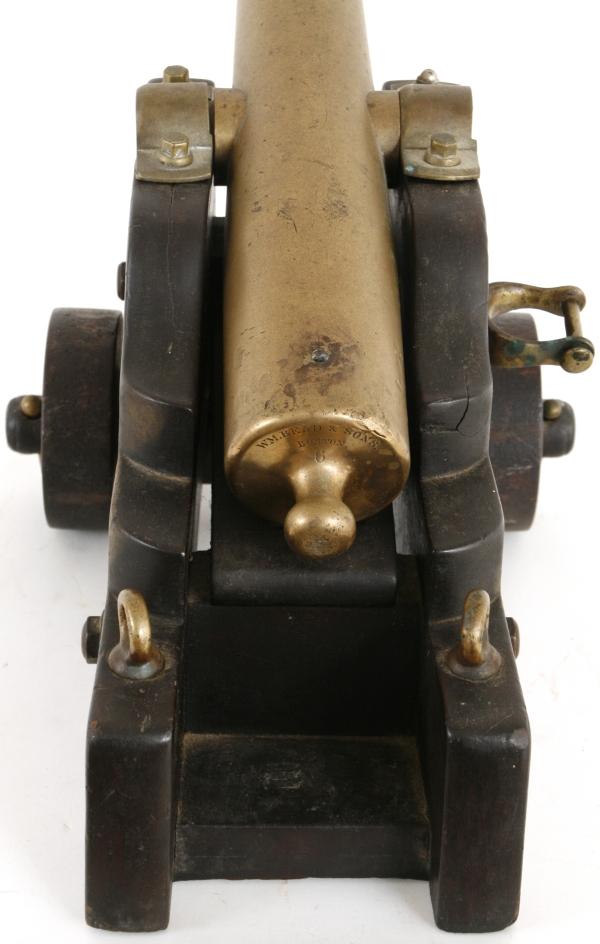 Muzzle Loading Brass Signal Cannon