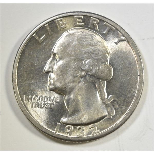 1932-D WASHINGTON QUARTER CH BU