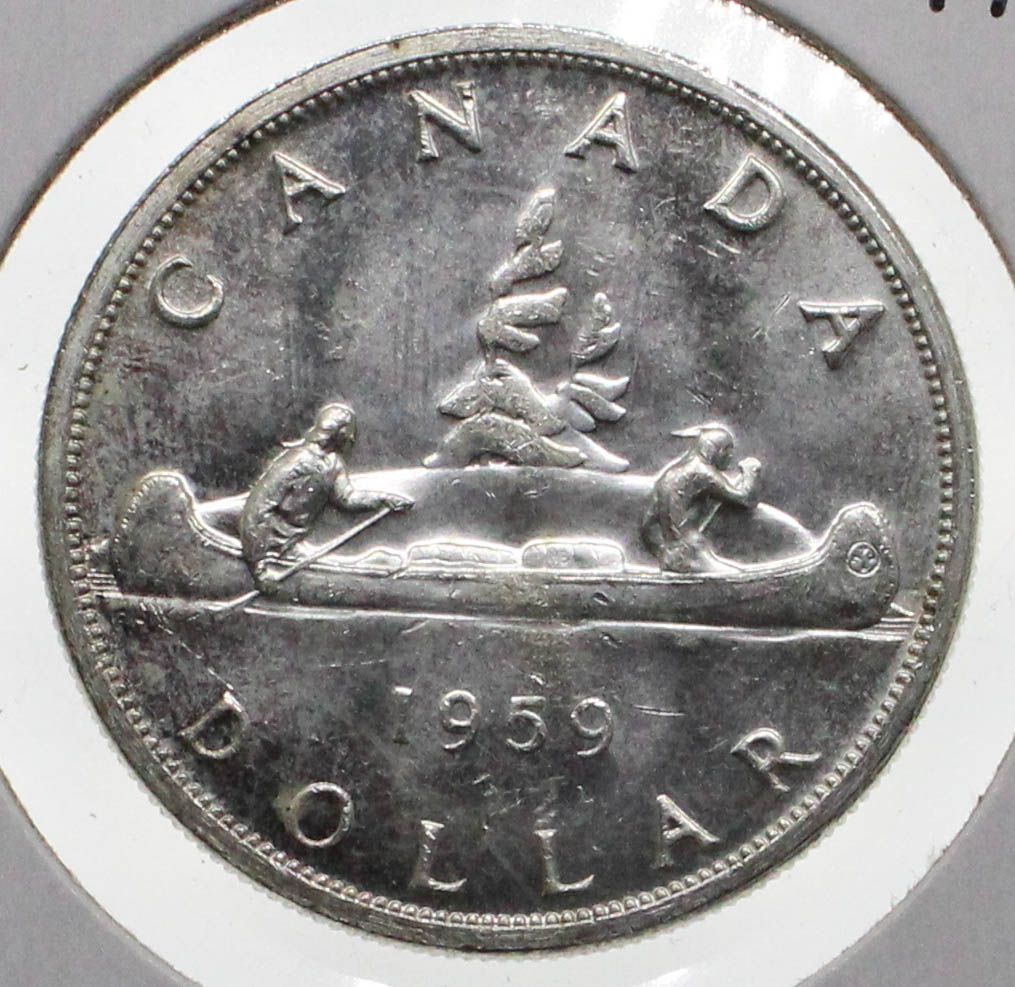 1959 CANADA SILVER DOLLAR