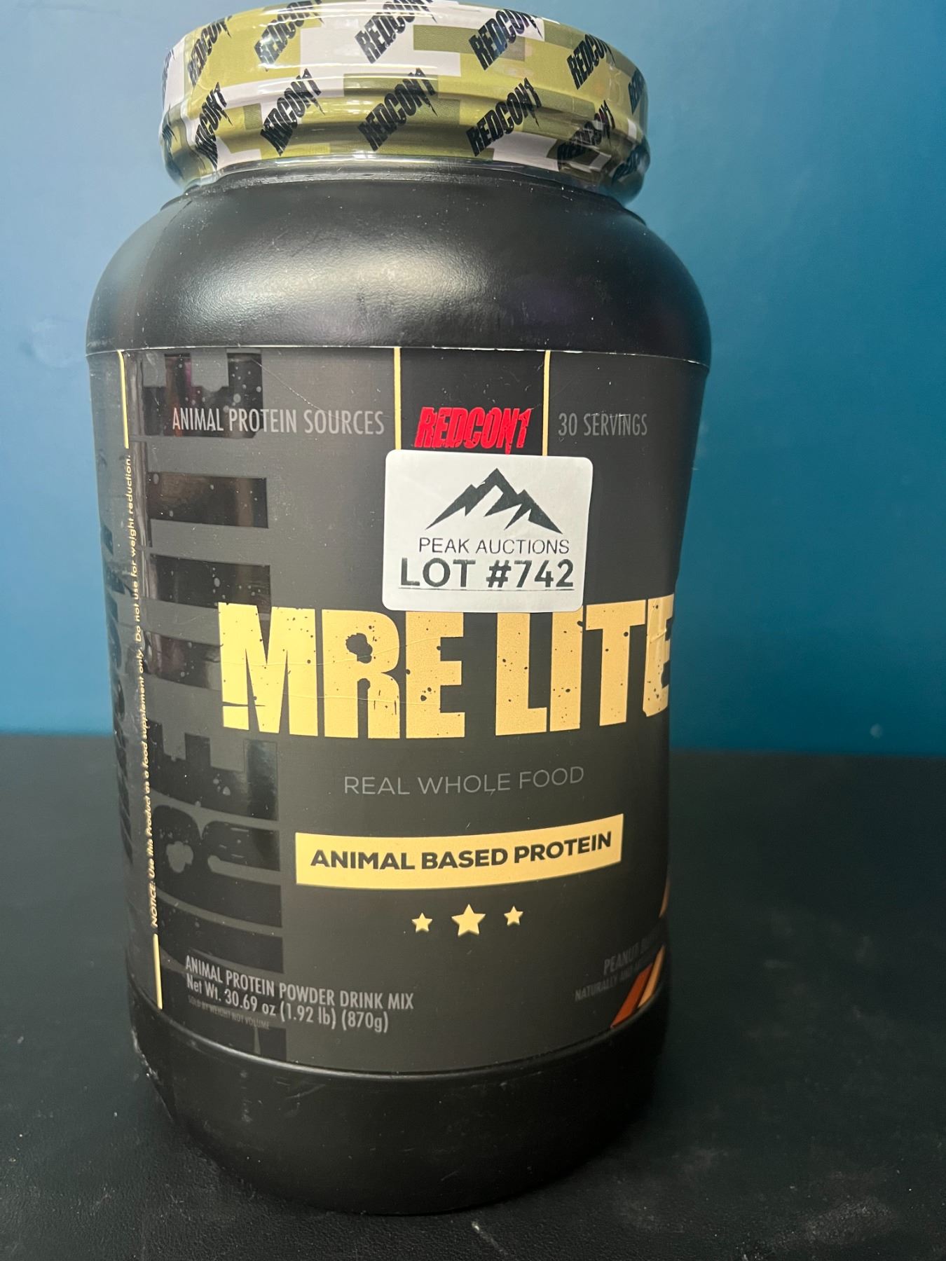 Lot of 1 MRE Lite Animal Based Protein Powder - 1.92lbs - Oatmeal ...
