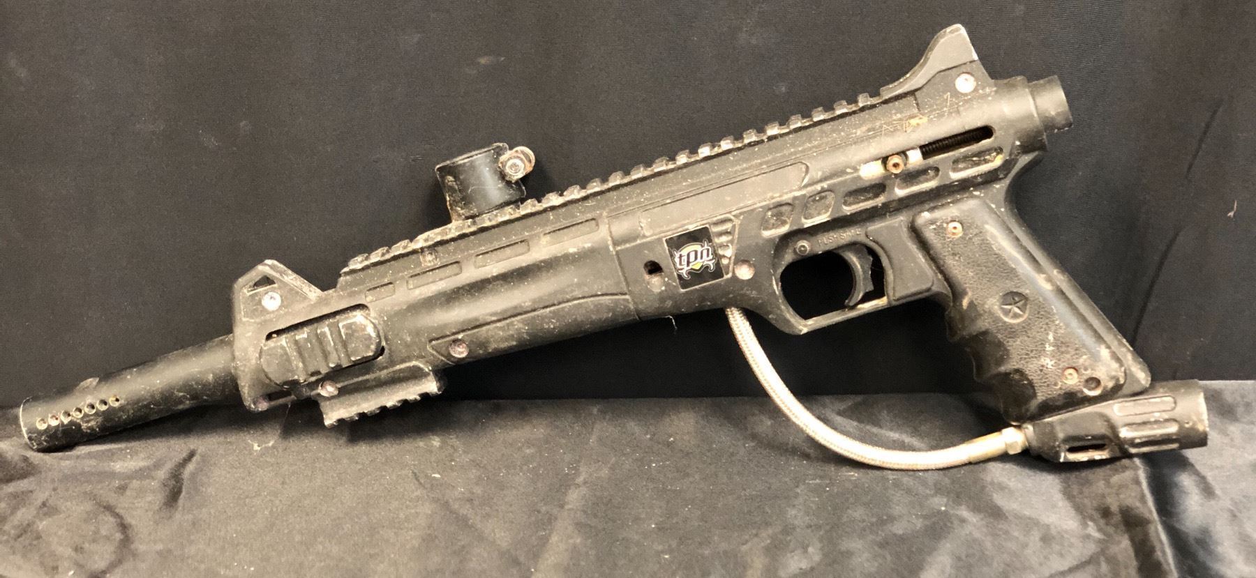 Custom-made prop metal gun