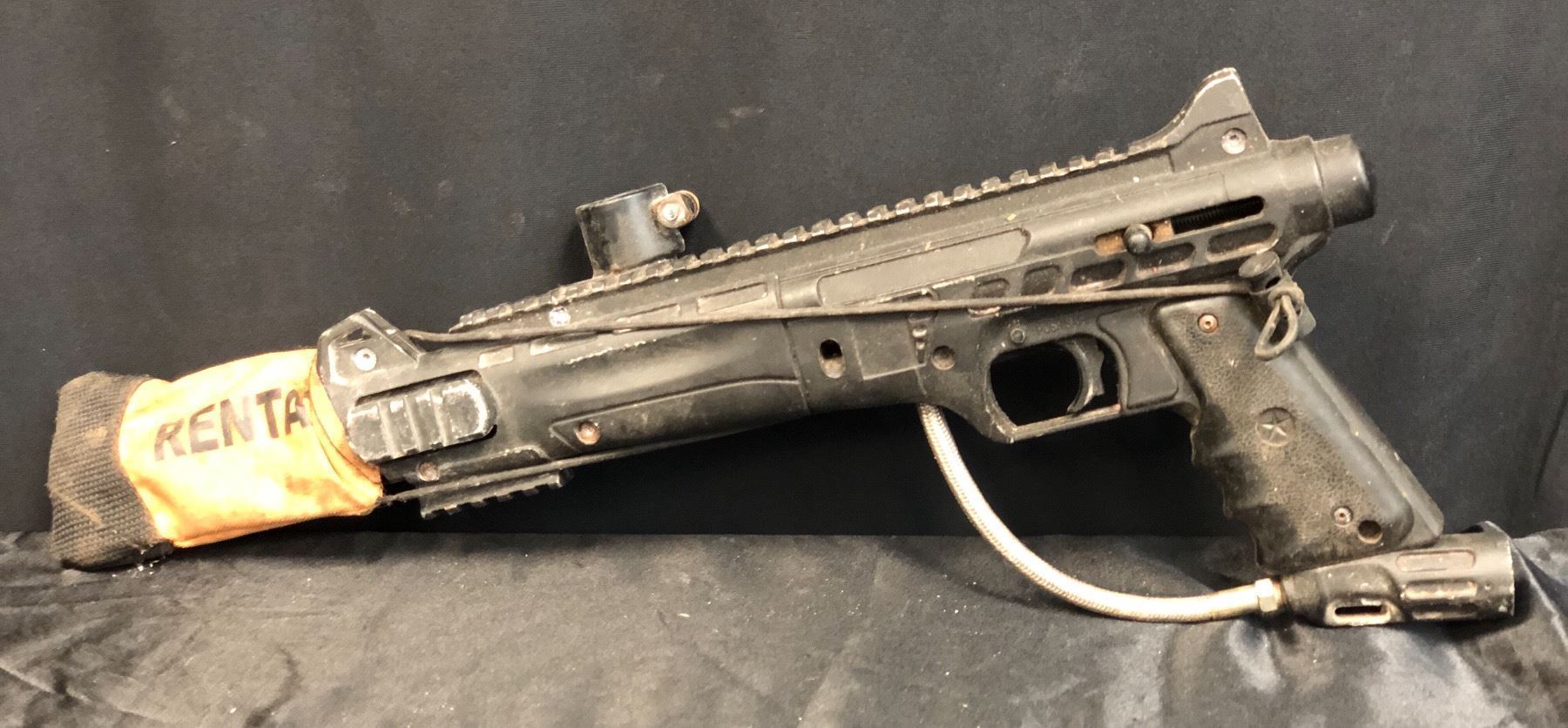 Custom-made prop metal gun