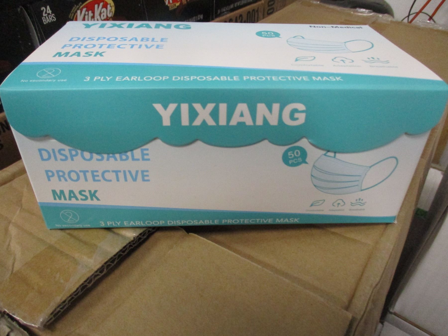 FACE MASKS (50) - PER BOX