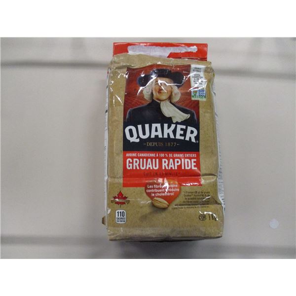QUAKER OATS (1 KG/1.5 MINUTES COOKING TIME) - PER BAG