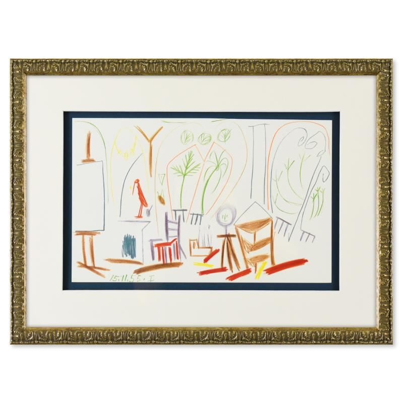 Carnet de Californie 15.11.55-I by Picasso (1881-1973)