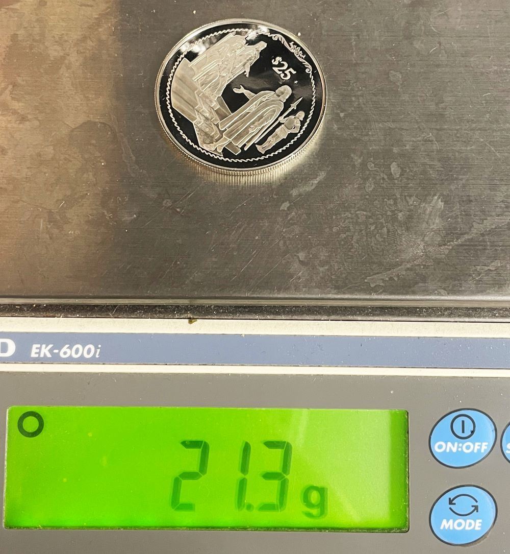 (25-coins) Discovery of America 500th Anniversary Sterling Silver Coin ...