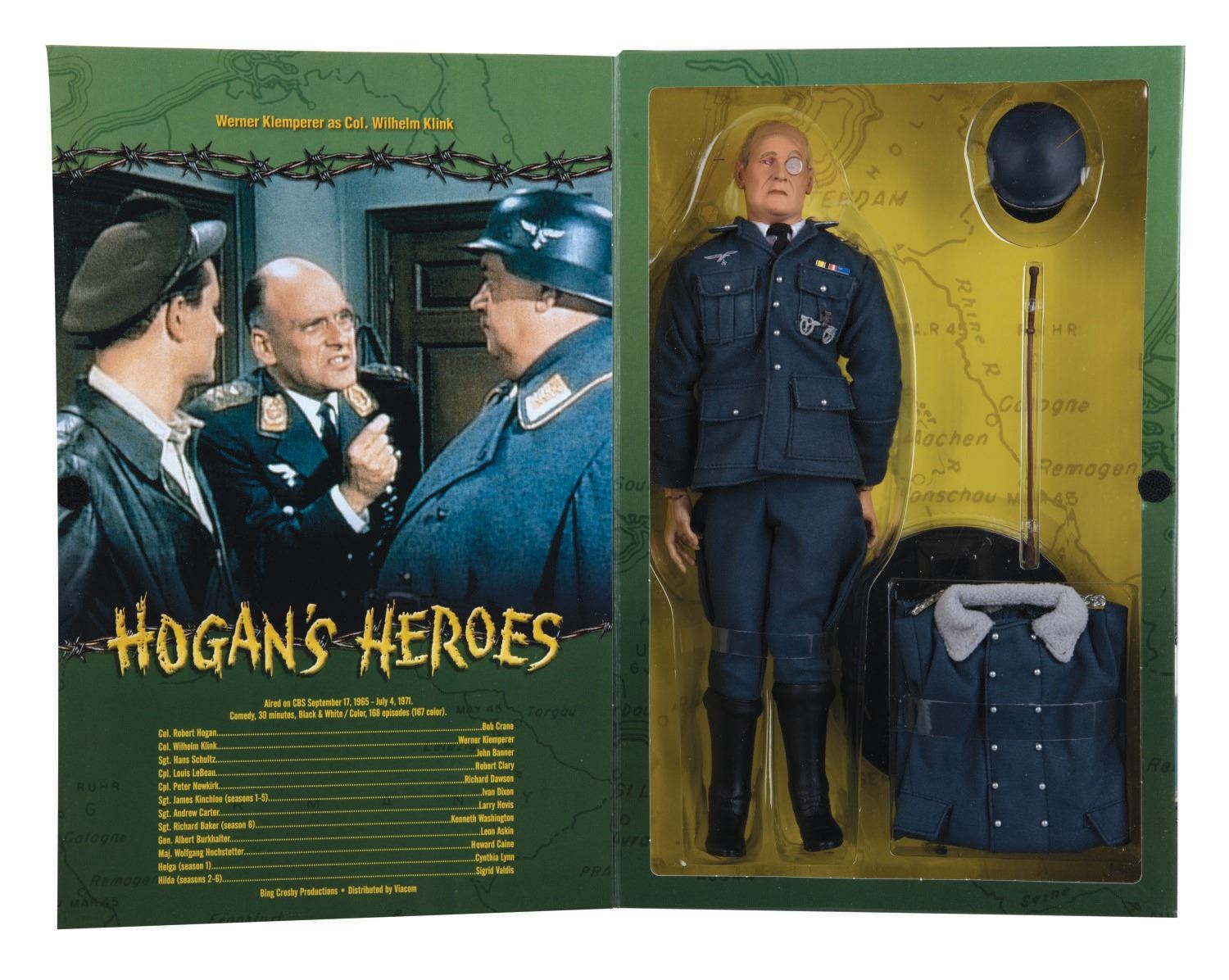A Hogan's Heroes Colonel Klink Figure.