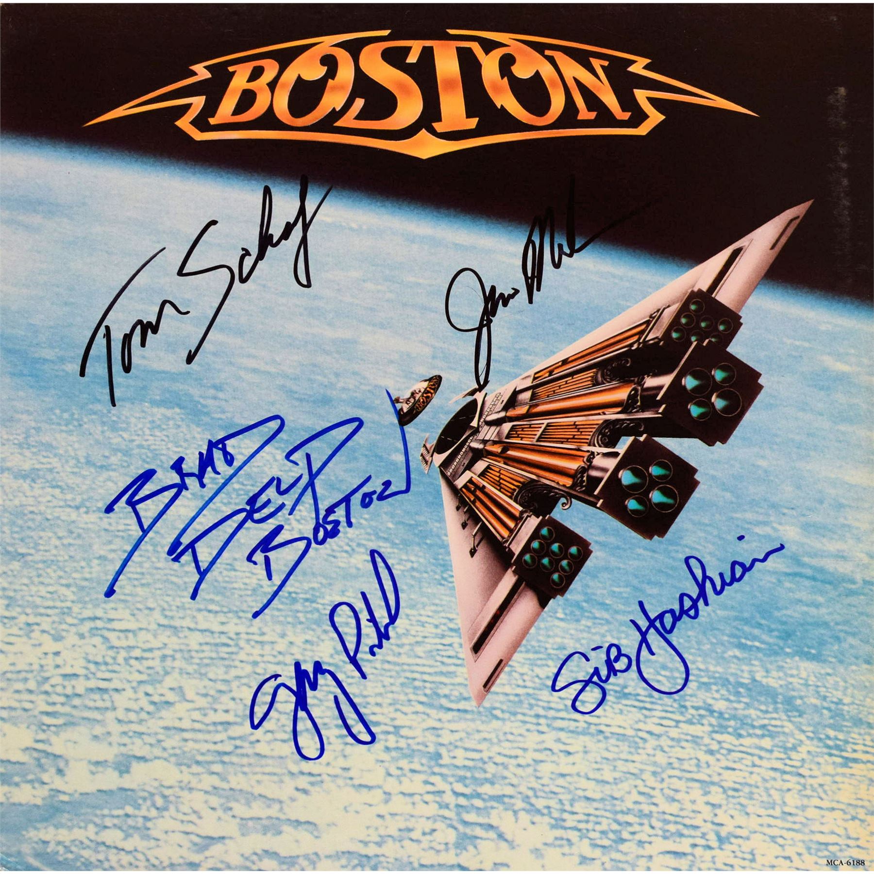 Boston Third Stage signed album