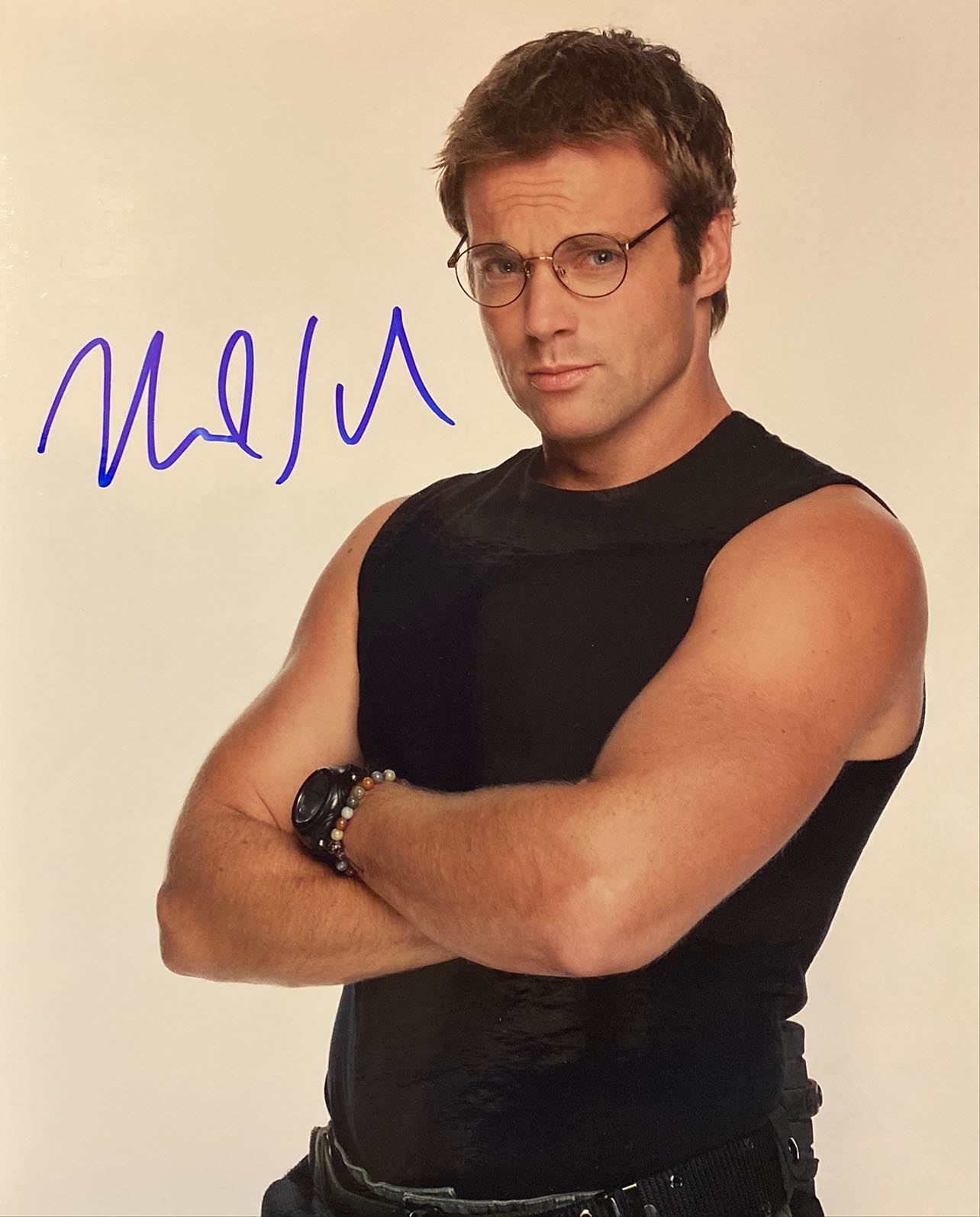 Michael Shanks signed photo