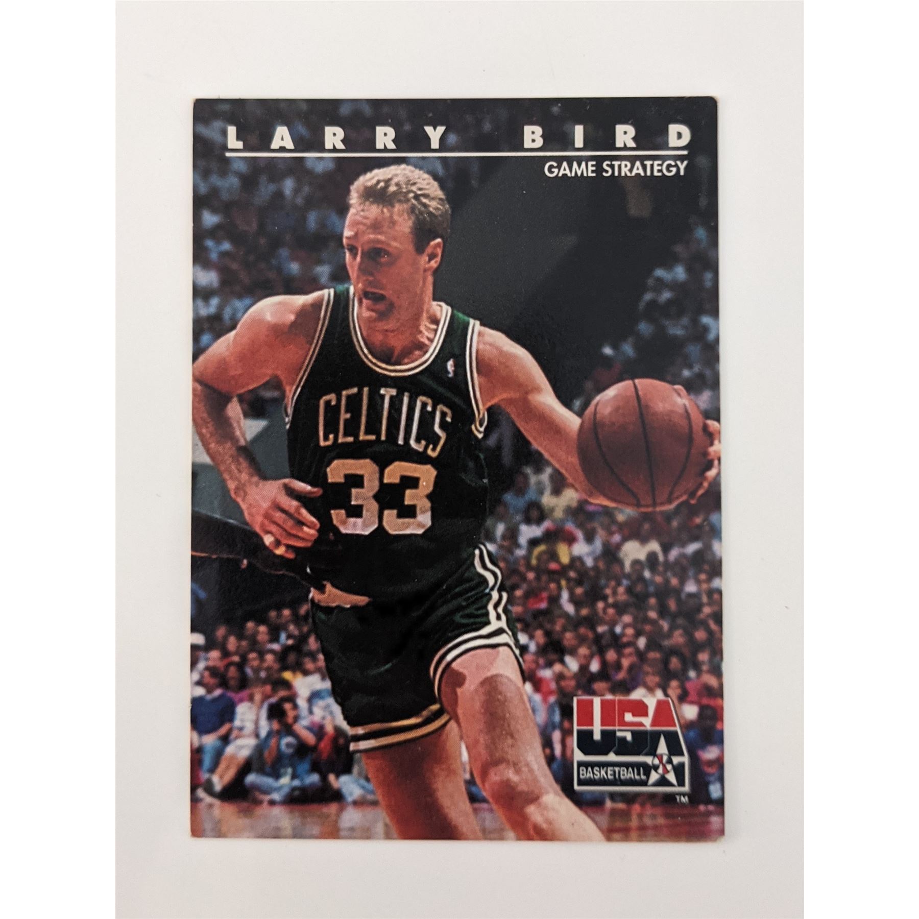Larry Bird Basketball Trading Card - Skybox #12 1992