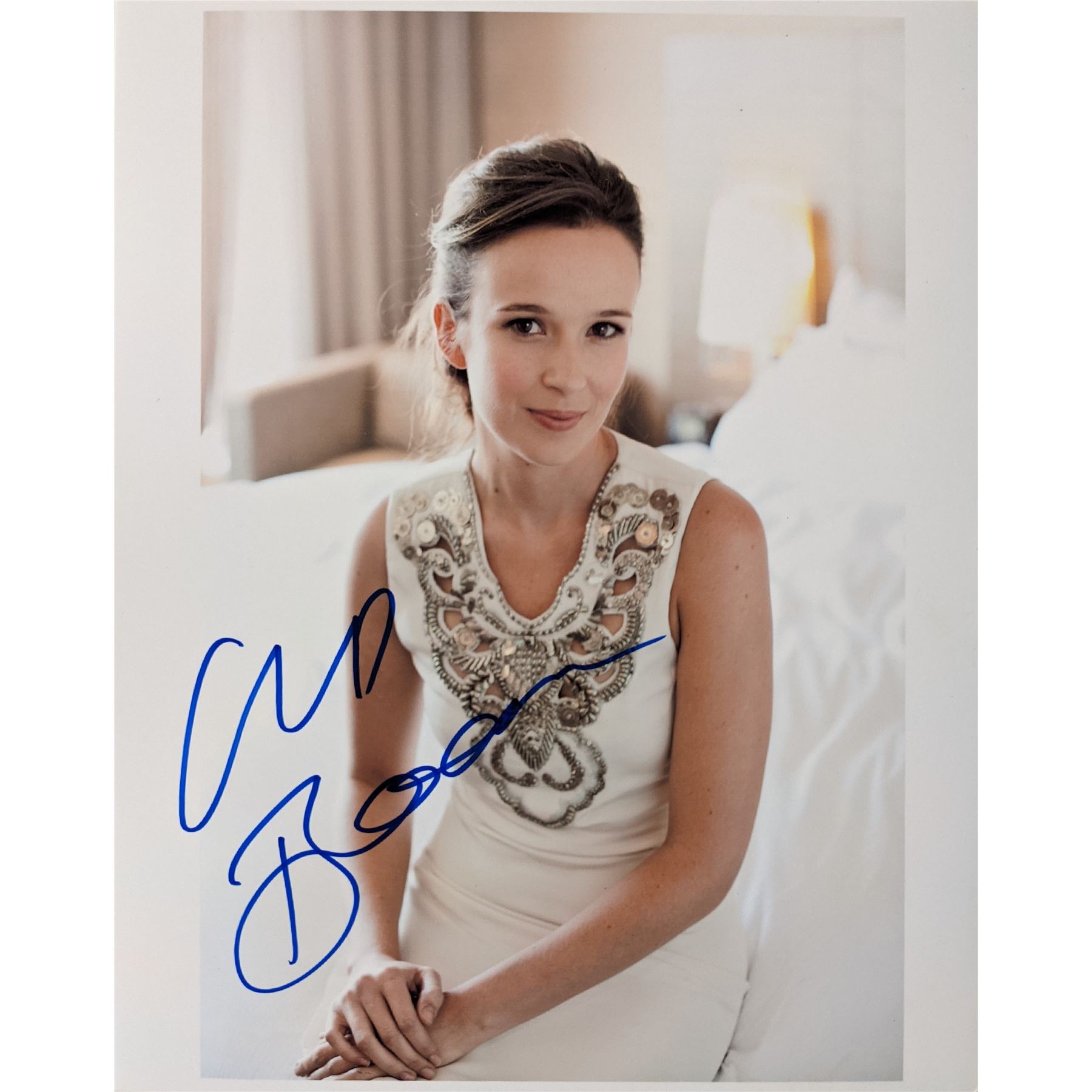 Claire Van Der Boom Signed Photo 4400
