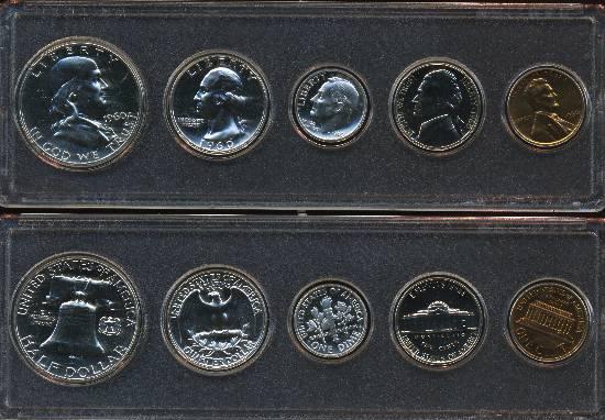 1960 US Coin Silver Proof Set Super Gem Coins UNSEARCHED (COI-2460 ...