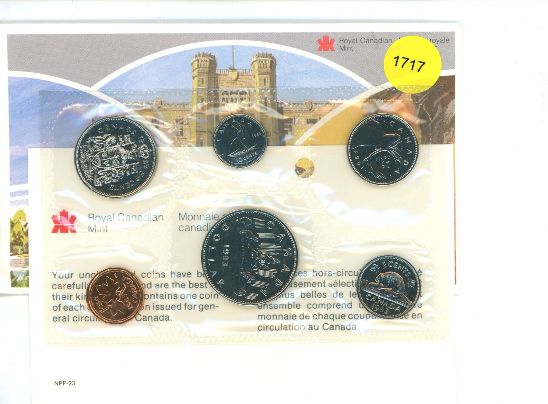 1983 Canadian Uncirculated Coin Set - Schmalz Auctions
