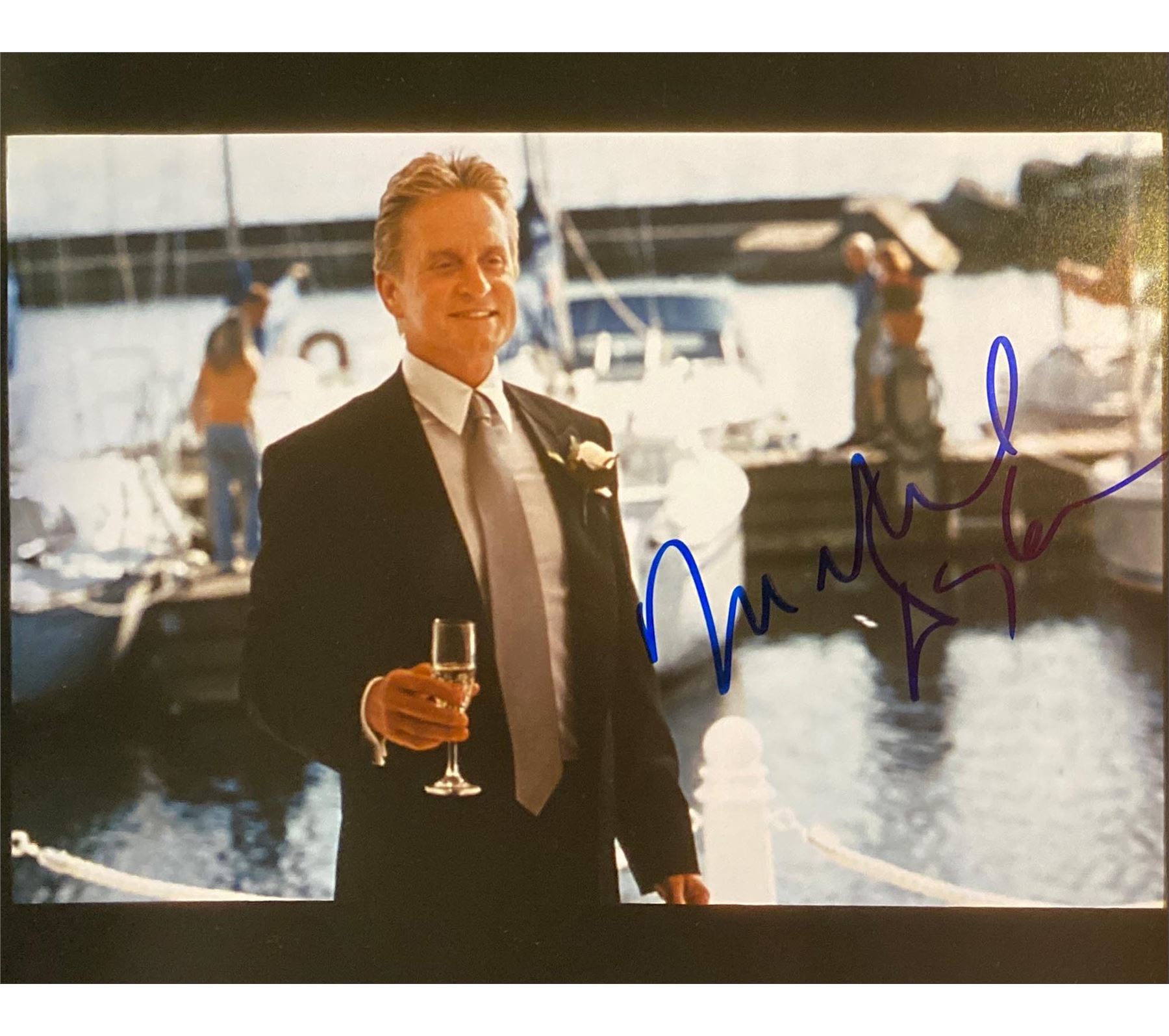 Michael Douglas Signed Photo