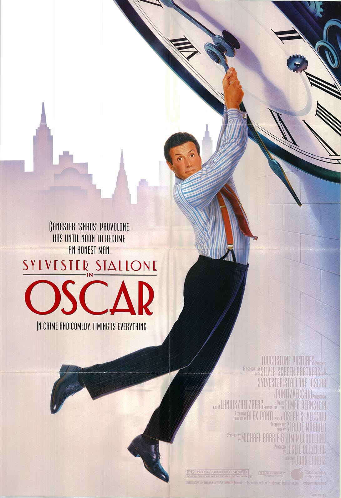 Oscar original 1991 vintage one sheet movie poster