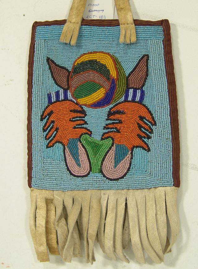 Vintage Plateau Beaded Bag