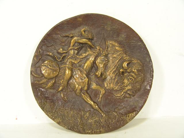 Bronze Collectors Plate
