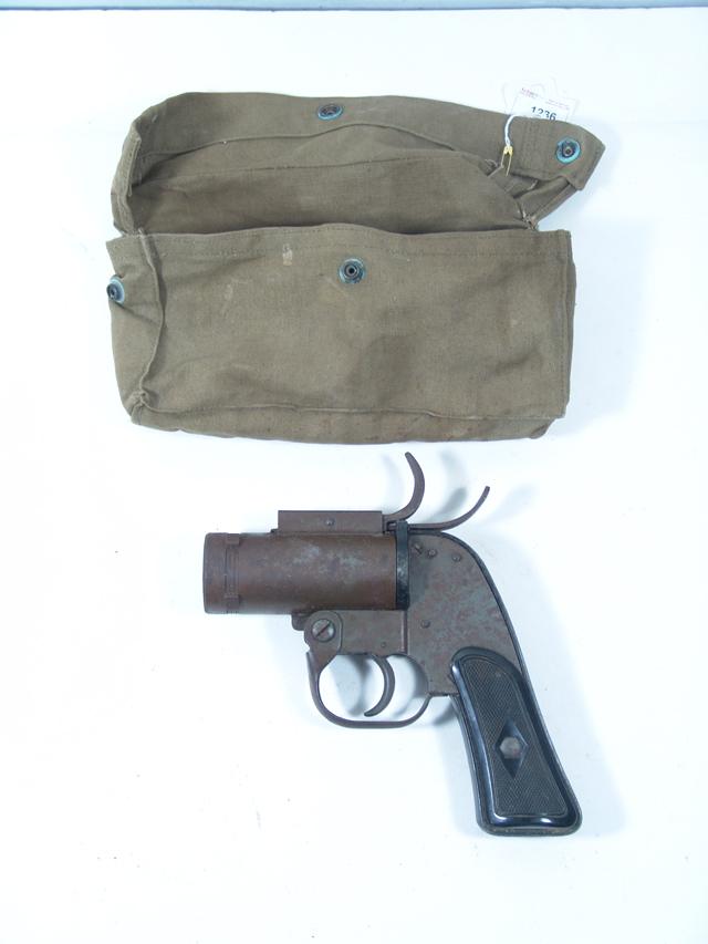 Vintage Military Flare Gun