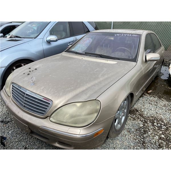 2001 MERCEDES-BENZ S-CLASS