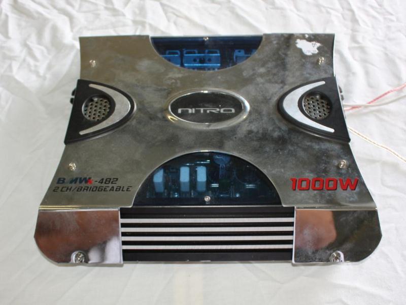 NITRO BMWX-482 2/CHANNEL BRIDGEABLE AMPLIFIER