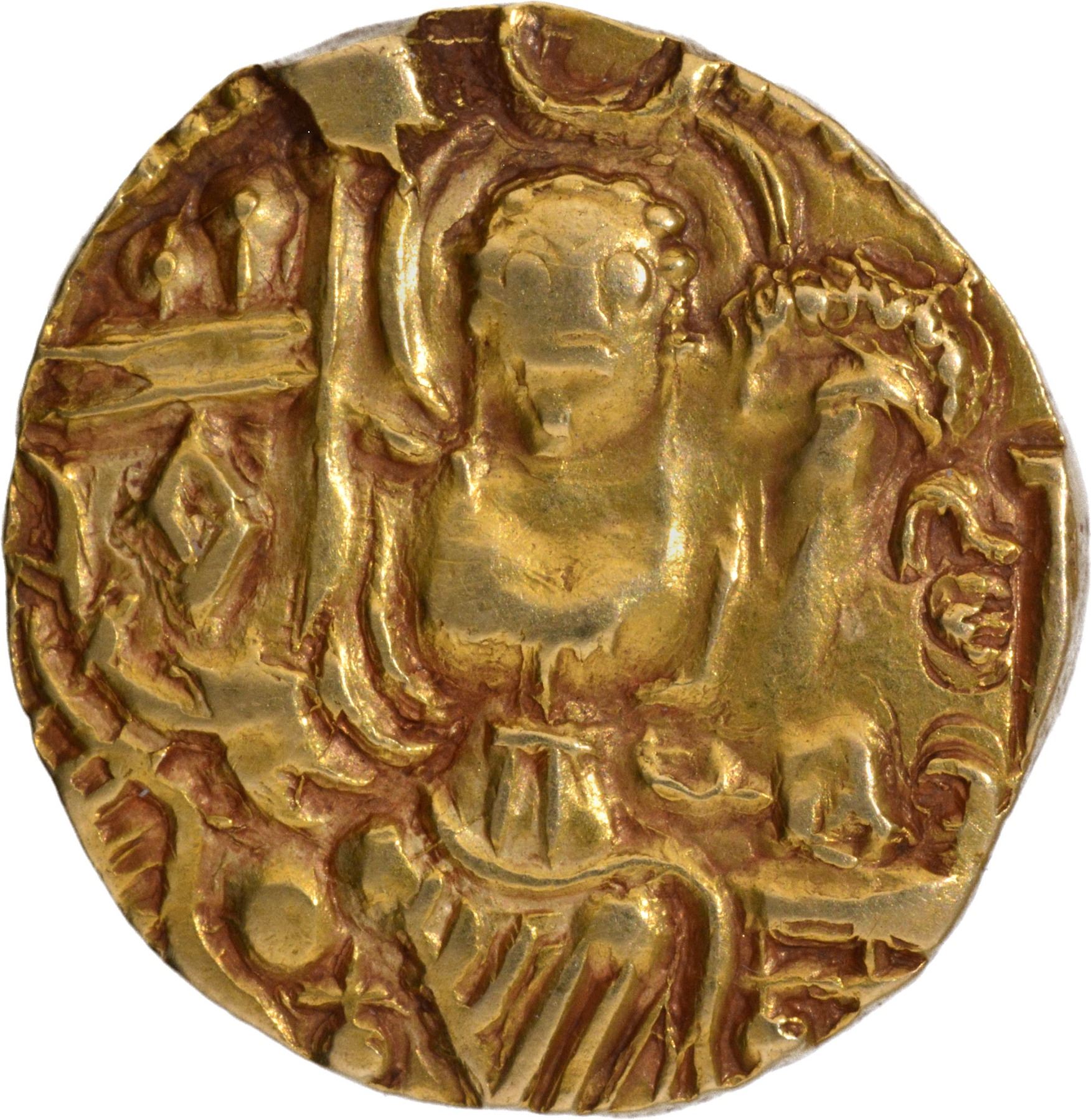 Rare Ardokhsho type Kidara Kushan Gold Dinar Coin of Later Kushan ...