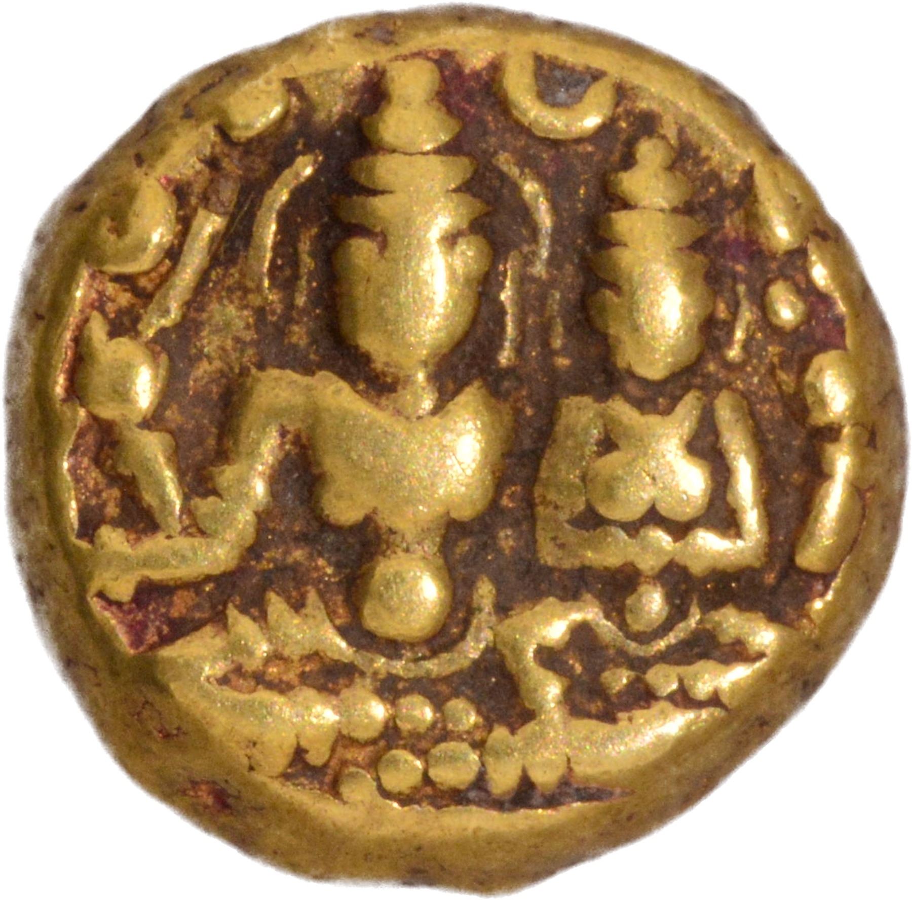 Rare Gold Varaha Coin of Devaraya I of Sangama Dynasty of Vijayanagara ...