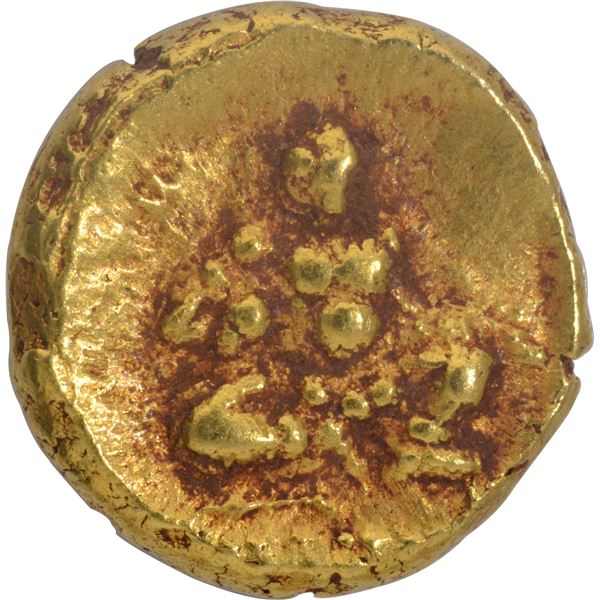Very Rare Gold Half Varaha Coin of Krishnadevaraya of Vijayanagara ...