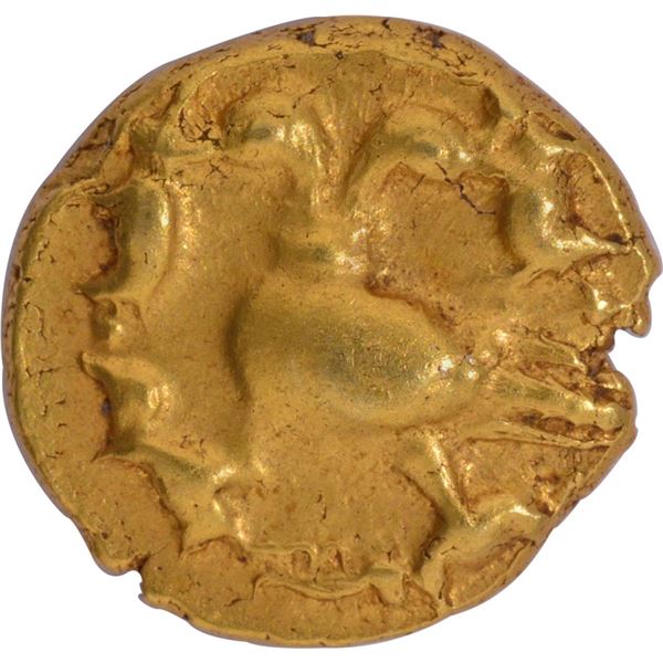 Very Rare Gold Half Varaha Gandaberunda Coin of Achyutharaya of ...