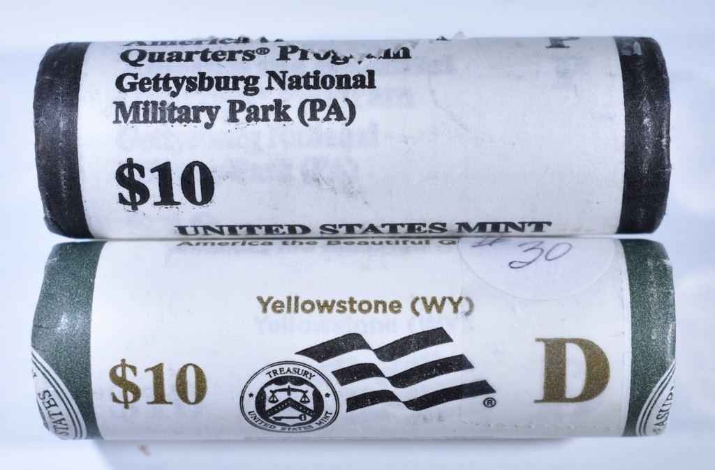 (2) ROLLS OF ATB QUARTERS