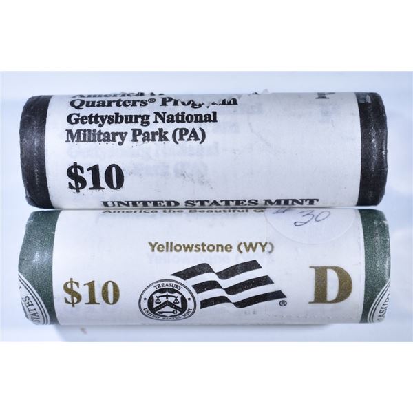 (2) ROLLS OF ATB QUARTERS