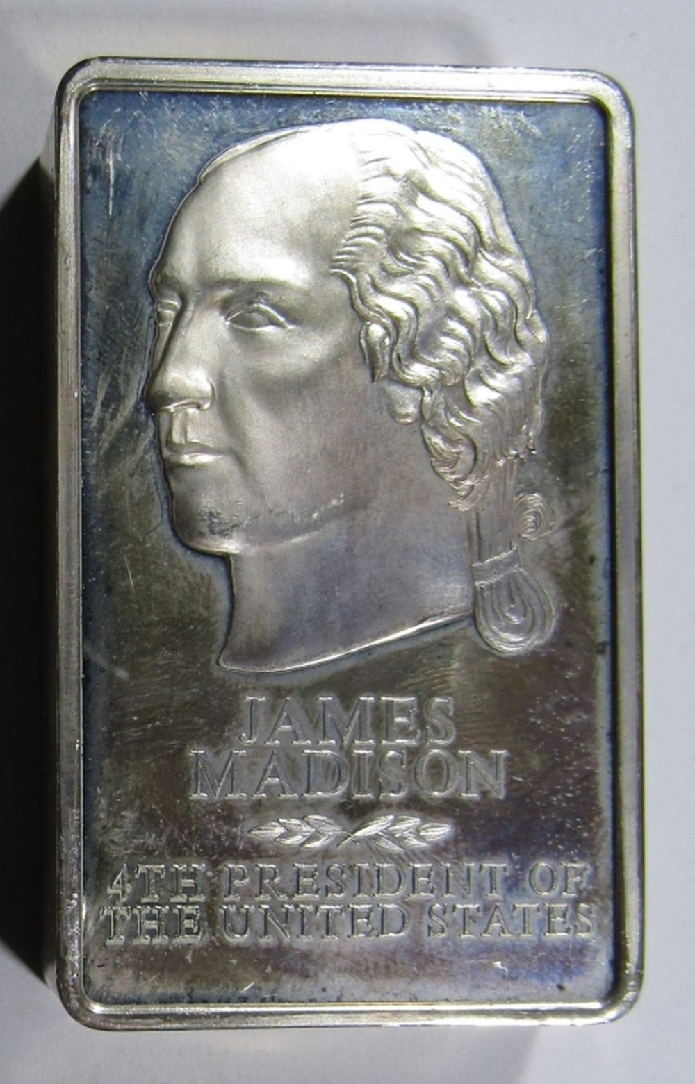 JAMES MADISON 4TH PRESIDENT INGOT: