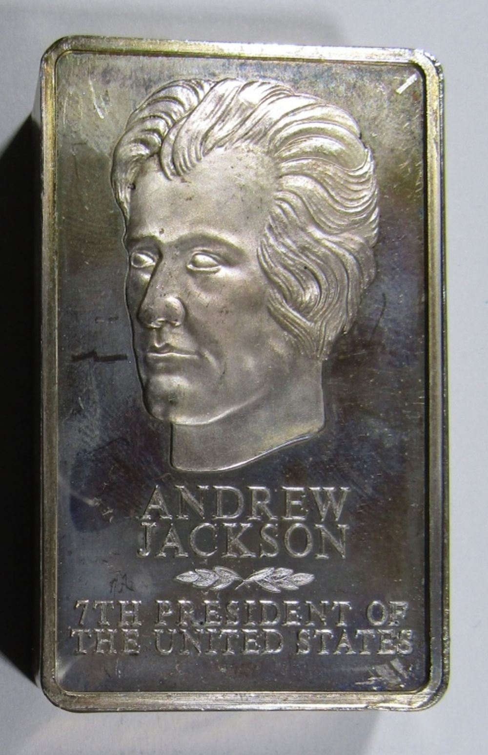 ANDREW JACKSON 7TH PRESIDENT INGOT: