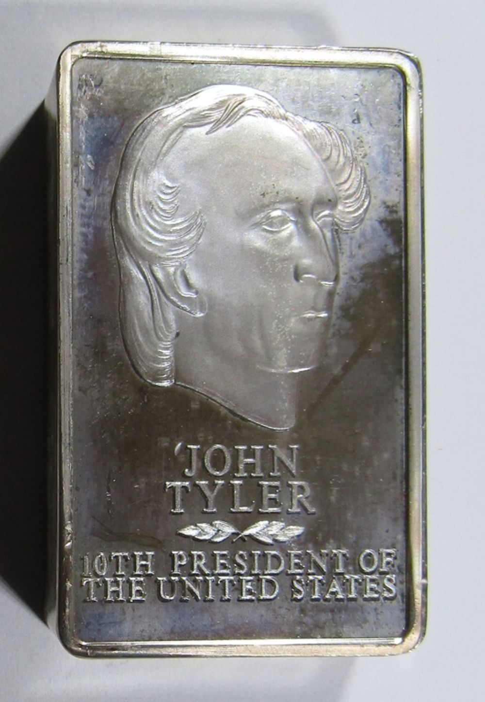 JOHN TYLER 10TH PRESIDENT INGOT: