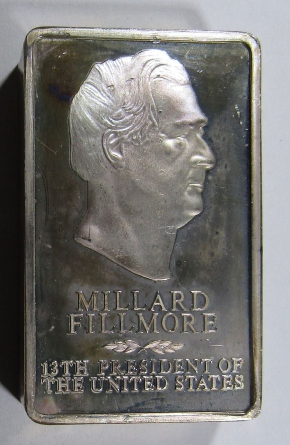 MILLARD FILLMORE 13TH PRESIDENT INGOT: