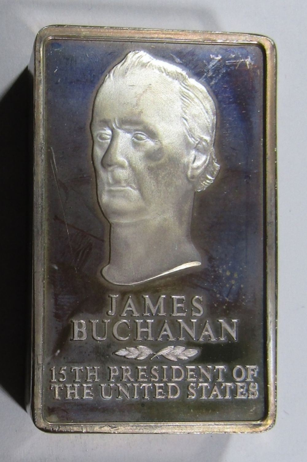 JAMES BUCHANAN 15TH PRESIDENT INGOT: