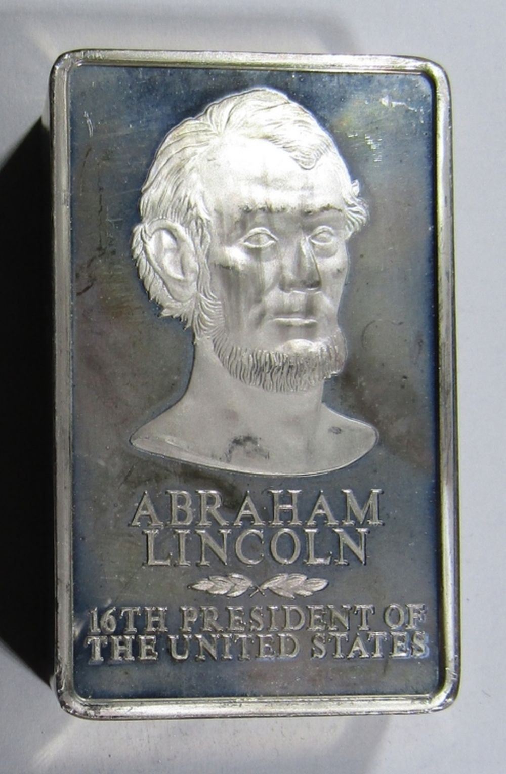 ABRAHAM LINCOLN 16TH PRESIDENT INGOT: