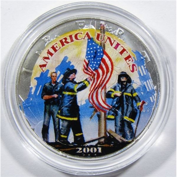 2001 ASE COLORIZED SEPTEMBER 11 COMMEM