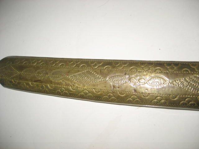 Turkish Ottoman Empire Cossack Sword - Shanshik Uzbek Russian. With ...