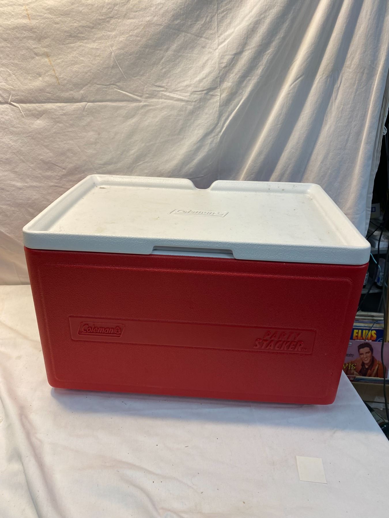 Coleman Party stacker cooler